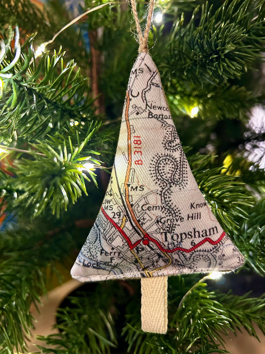 Topsham Map Tree – Grace & Favour Home